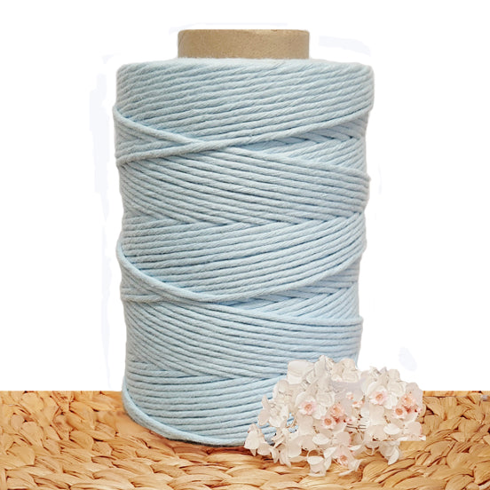 4mm Ice Blue Single Twist String 1kg - Australian Made – Knotting Hillbilly